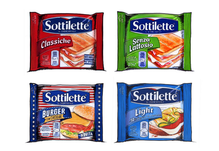 Sottilette Kraft. Storia di un brand positioning che spacca!
